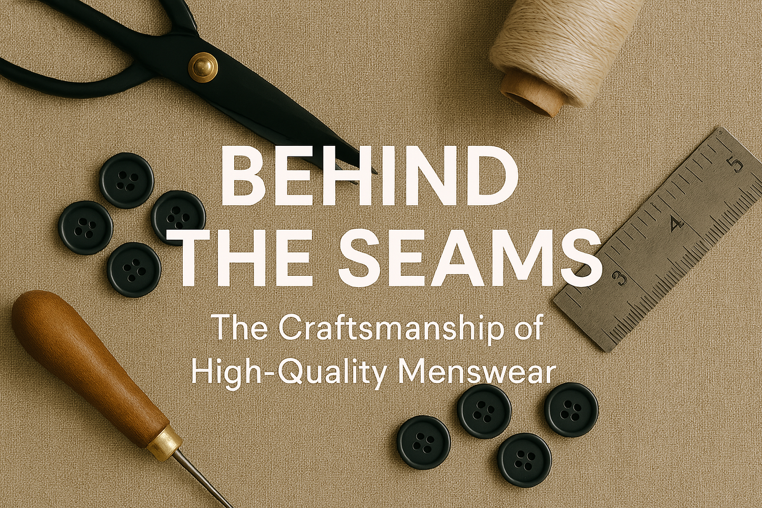 Behind the Seams: The Craftsmanship of High-Quality Menswear – Mens ...