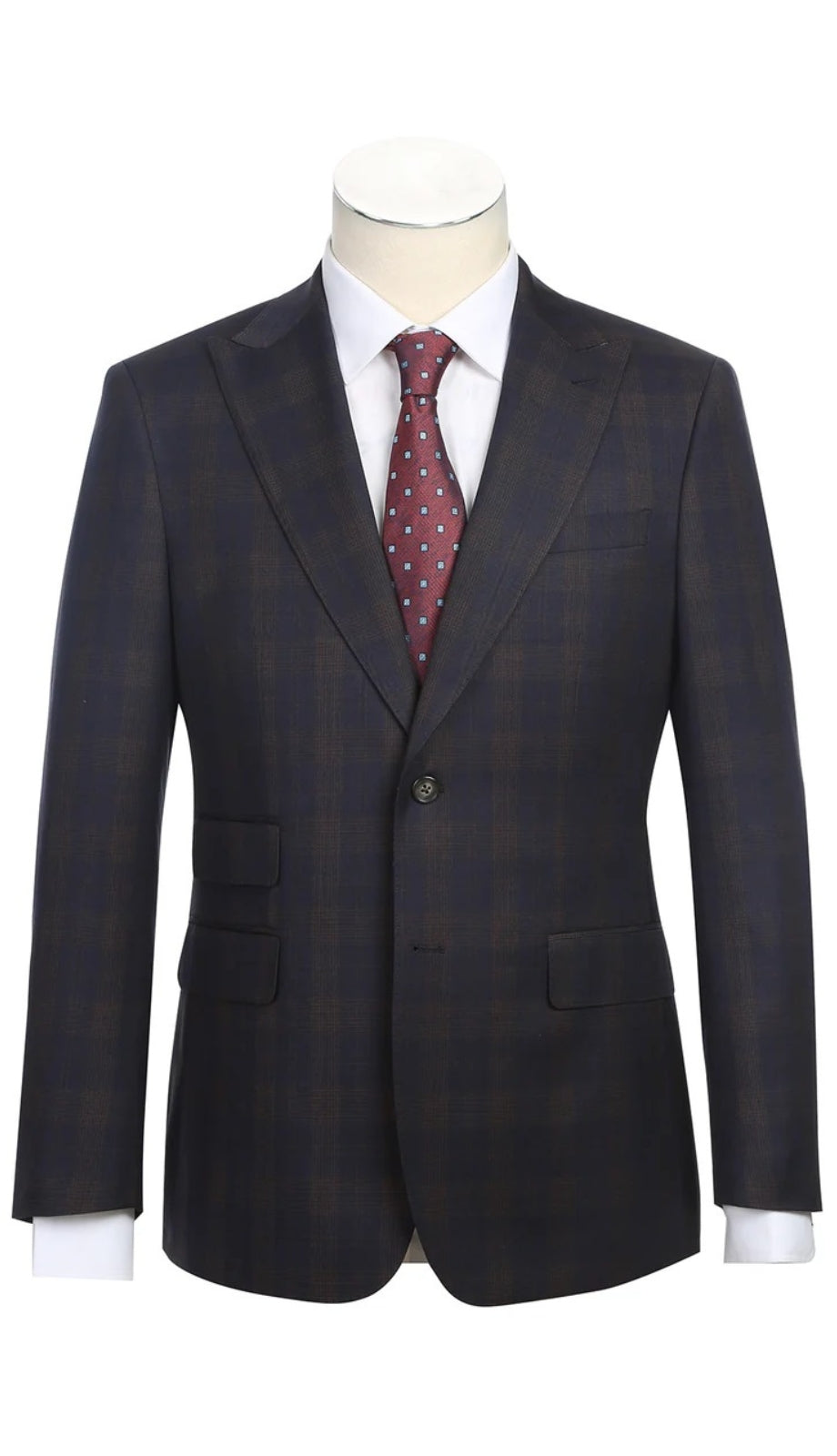 English Laundry Mens Suit 92-50-410EL-BRN – Mens Suit World