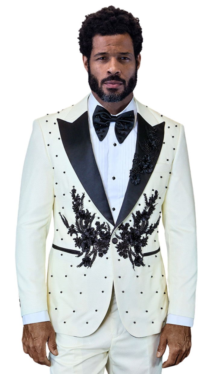 Statement PERINI-OFF WHITE Mens Suit – Mens Suit World